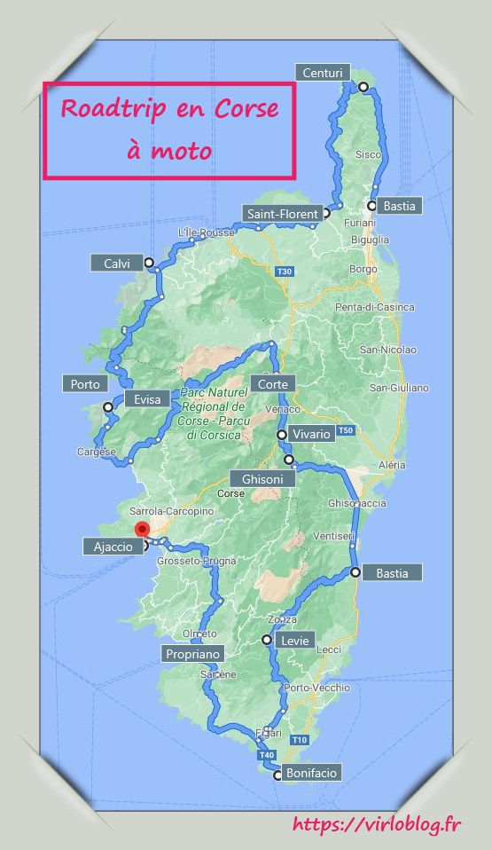 ROADTRIP EN CORSE À MOTO - VIRLOBLOG and MEET ON THE ROAD